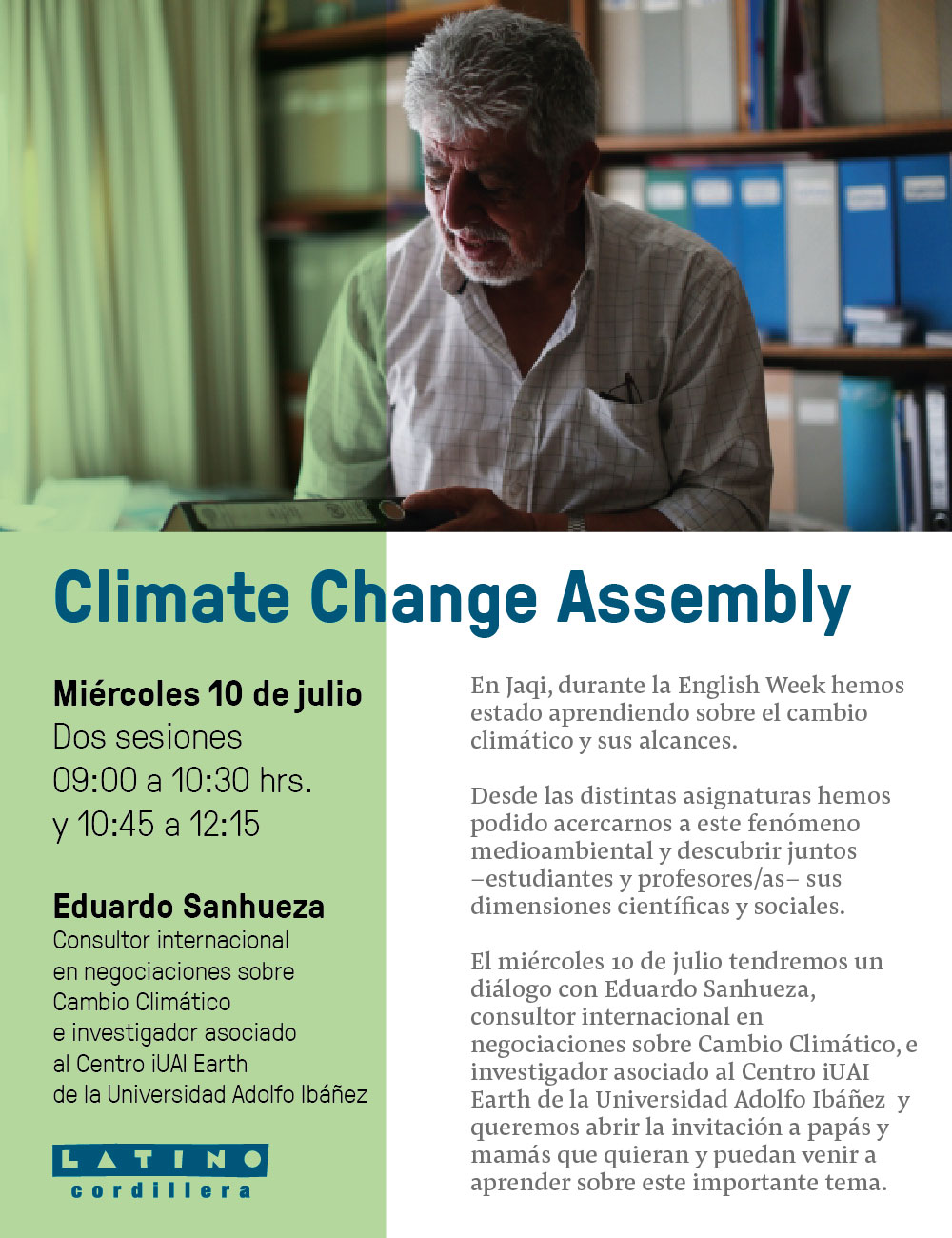 Climate Change Assembly | Colegio Latino Cordillera
